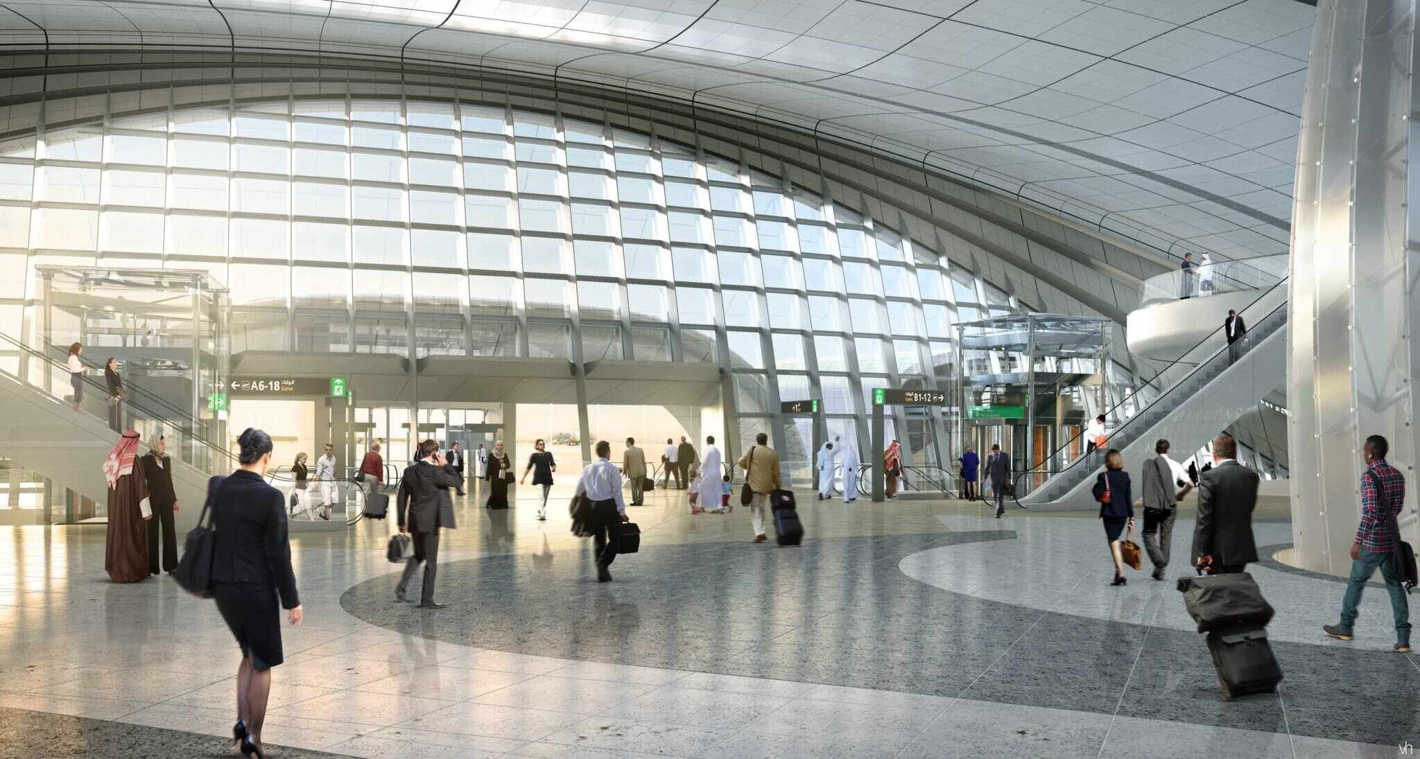 Abu Dhabi’s Magnificent Terminal A Unveiled - VISUALHOUSE